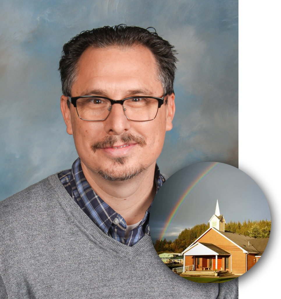 Rev. James Ogle, presently chaplain at the Lynden, Washington Christia ...